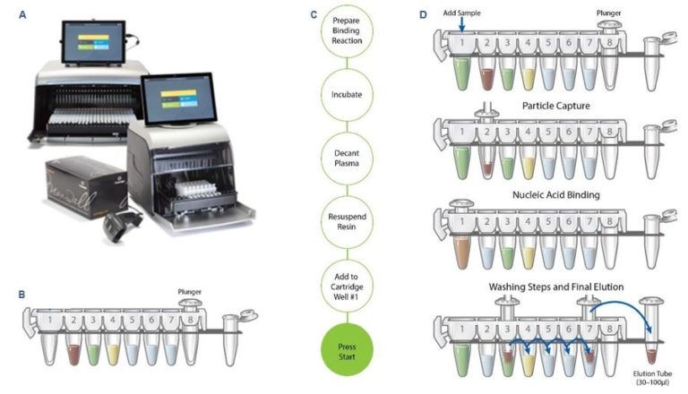 A streamlined workflow for liquid biopsy sample extraction and highplex Crystal Digital PCR ...